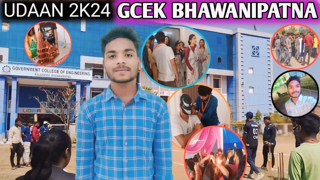 Udaan 2k24 || Gcek Bhawanipatna || Government College of Engineering ...