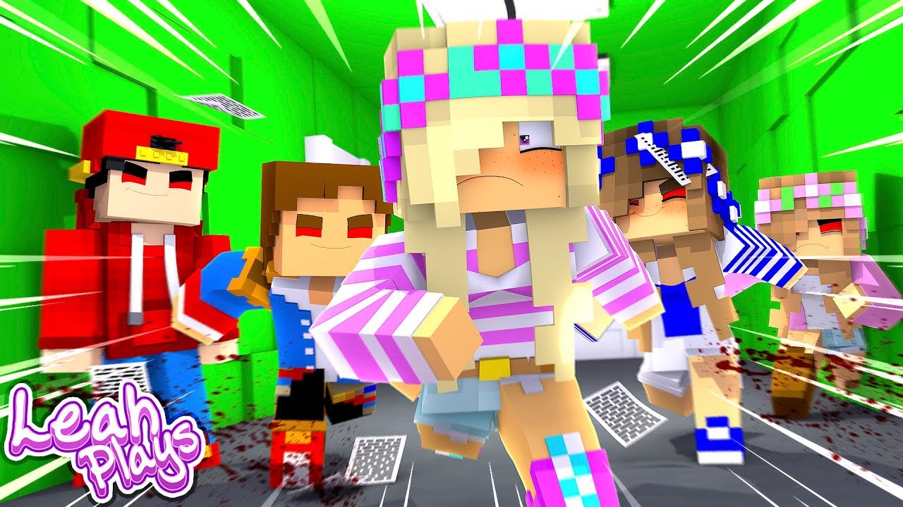 Minecraft Little Leah Plays - THE LITTLE CLUB .EXE BED WARS CHALLENGE ...