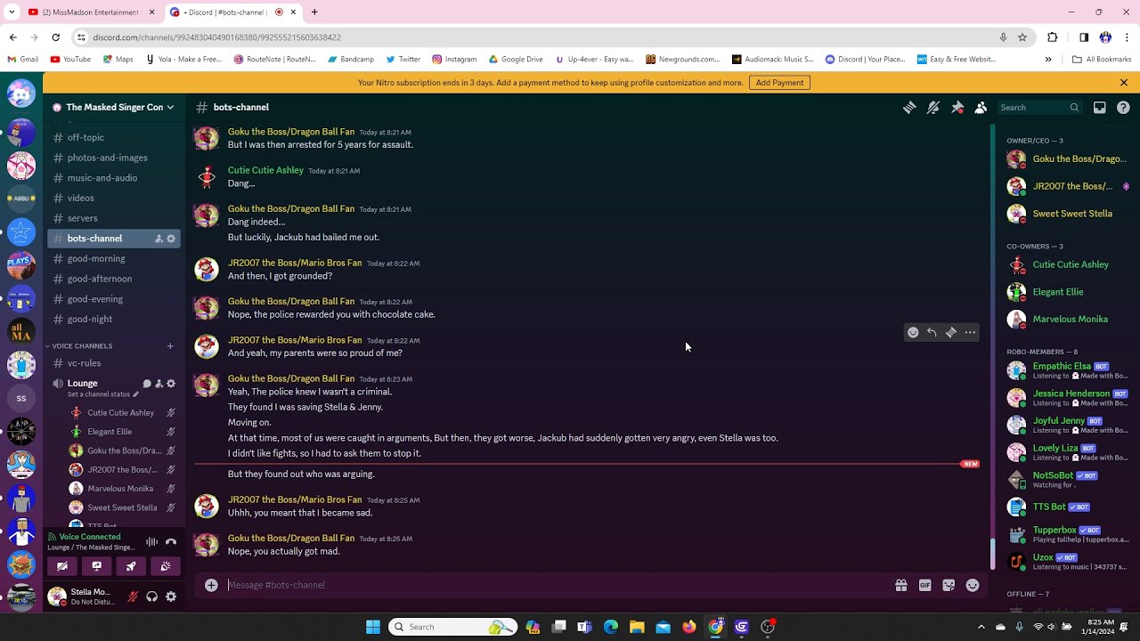 Discord VC (1/14/2024): Past is Prologue Part 4 - YouTube