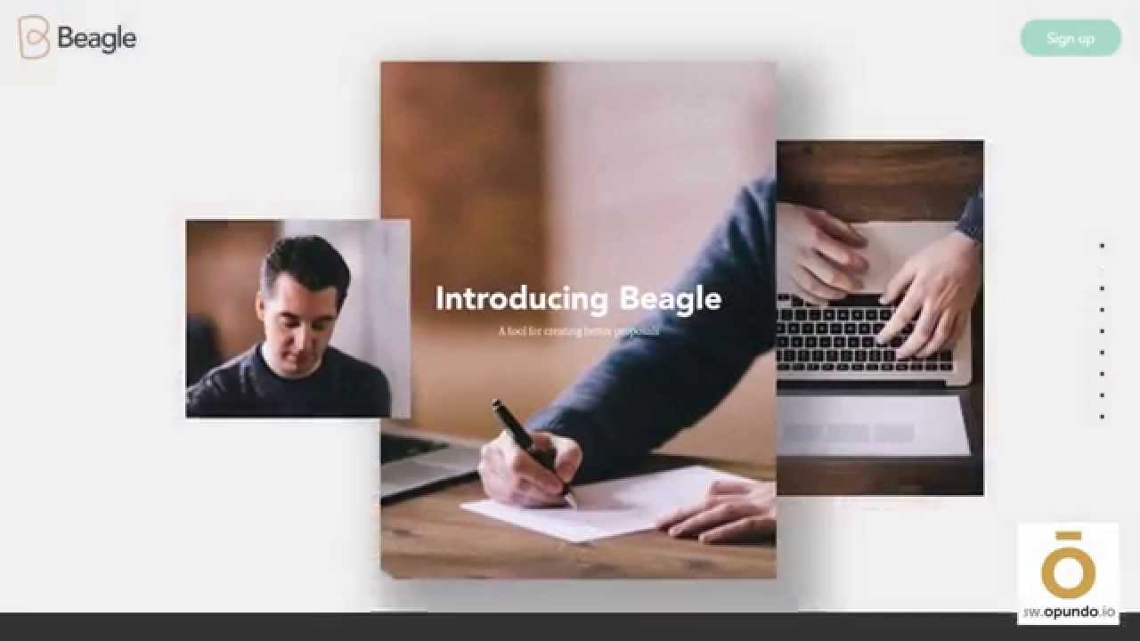 The Amazing Interactive Website of the Day: Beagle By Podio - YouTube