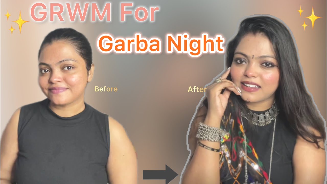 Festive Season || Navratri Special || Garba Night Look || 2024 || - YouTube