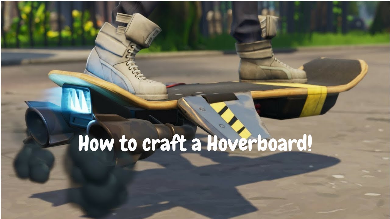 HOW TO CRAFT A HOVERBOARD IN SAVE THE WORLD! - YouTube