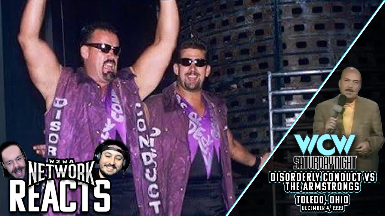 WZWA REACTS - Disorderly Conduct Vs The Armstrong Brothers on WCW ...