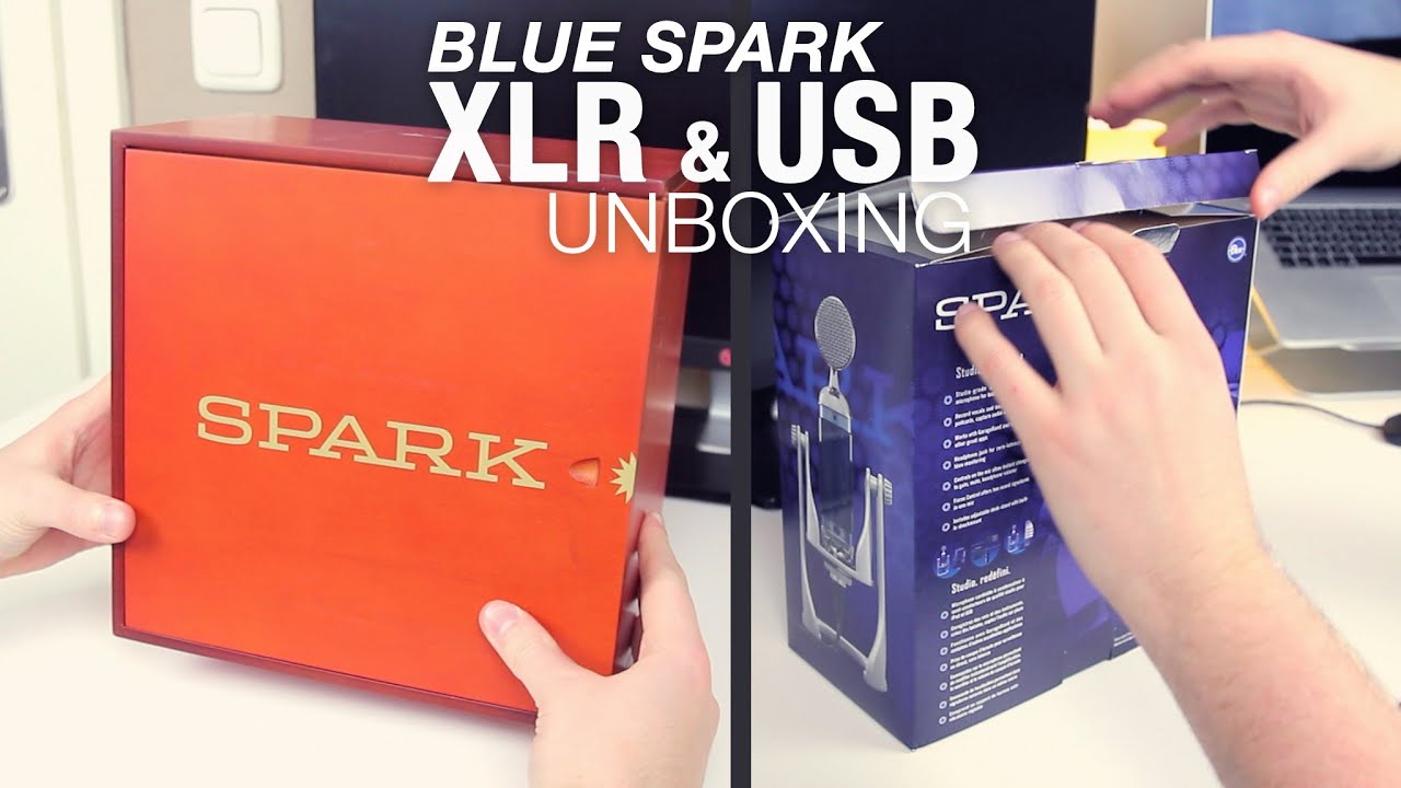 Blue Spark XLR & Digital: Unboxing (Deutsch) - YouTube