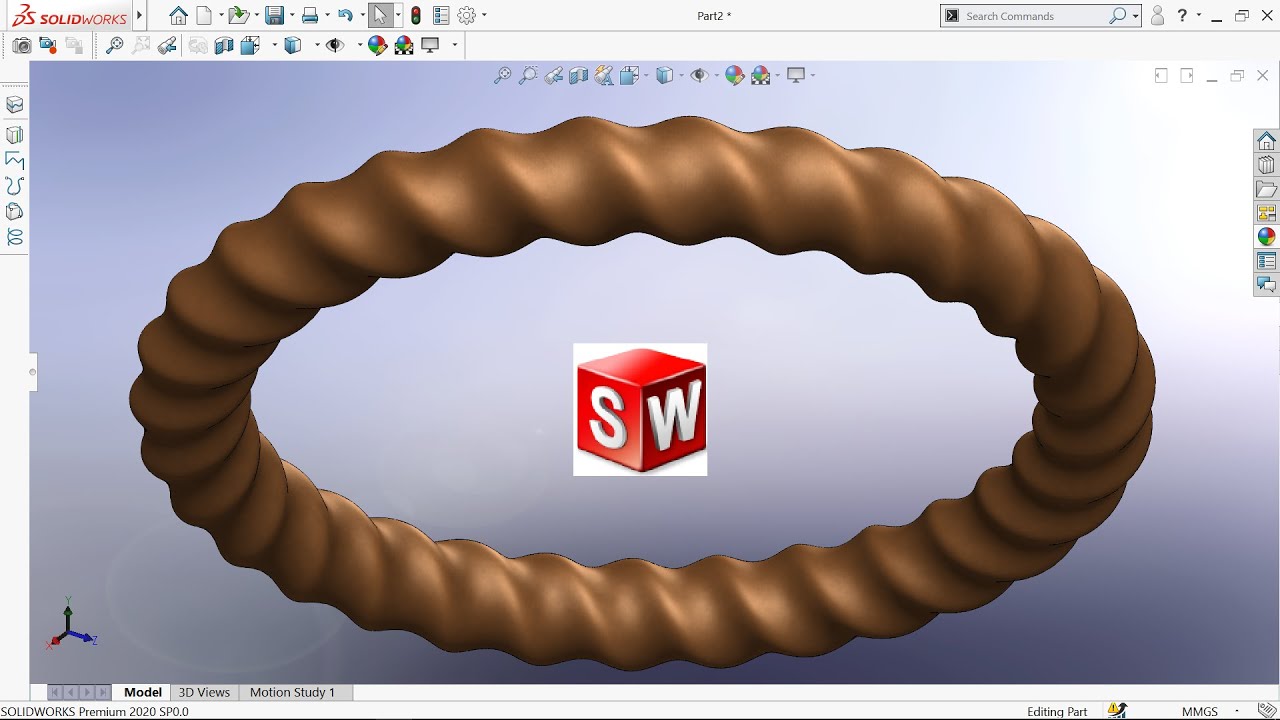 SOLIDWORKS Complex Design #2 - YouTube