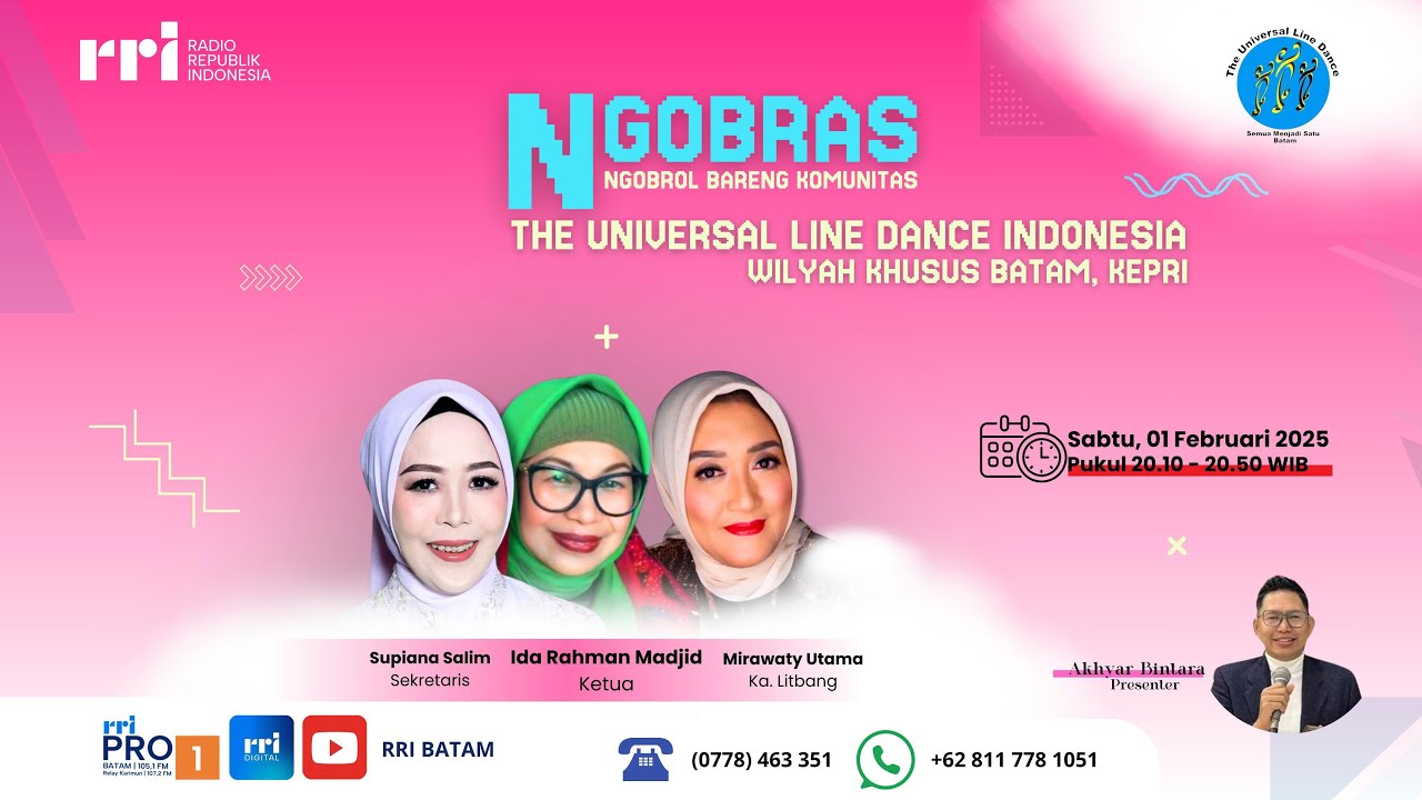 NGOBRAS BERSAMA THE UNIVERSAL LINE DANCE INDONESIA (WILAYAH KHUSUS ...