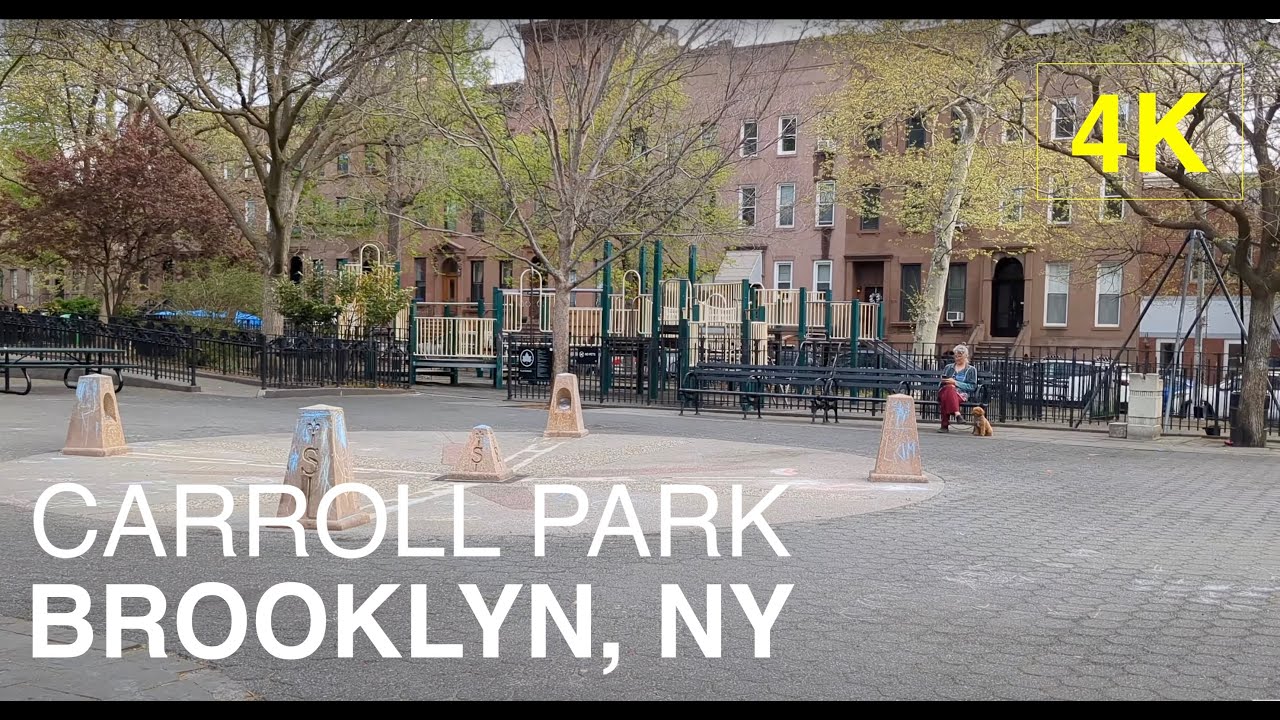 BROOKLYN | Carroll Park | 4K Walk - YouTube
