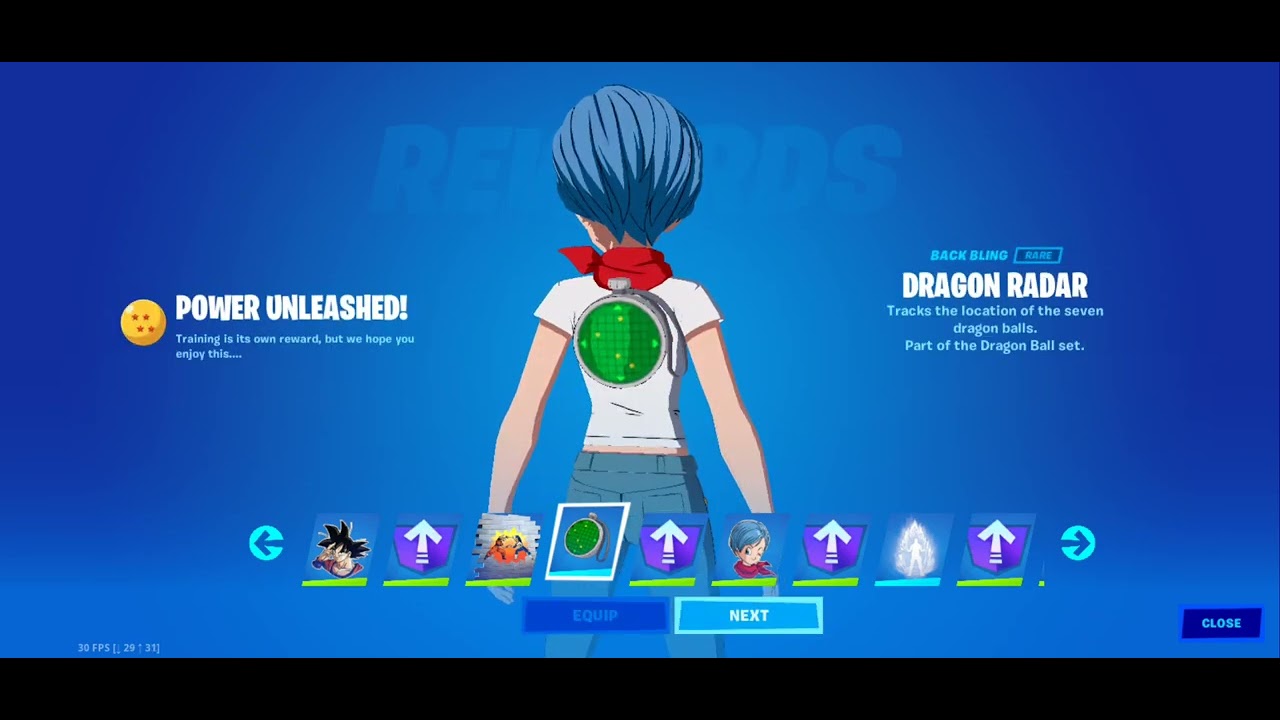 DRAGON BALL POWER UNLEASH REWARDS - YouTube