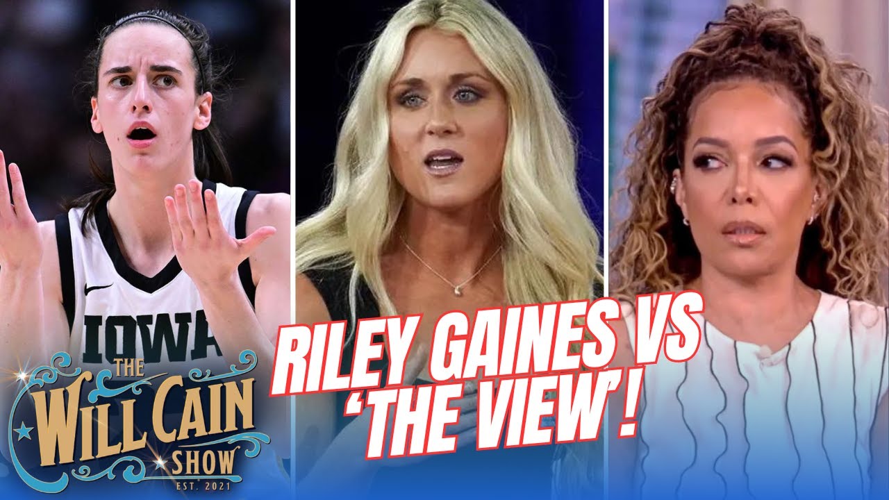 Riley Gaines DESTROYS 'The View' over Caitlin Clark 'white privilege ...