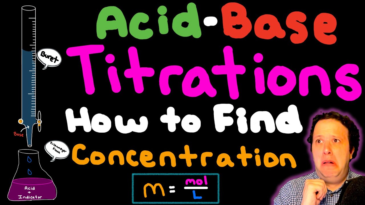 Acid Base Titration Stoichiometry How To Find Molarity Solutions acid-base-titration-stoichiometry-how-to-find-molarity-solutions