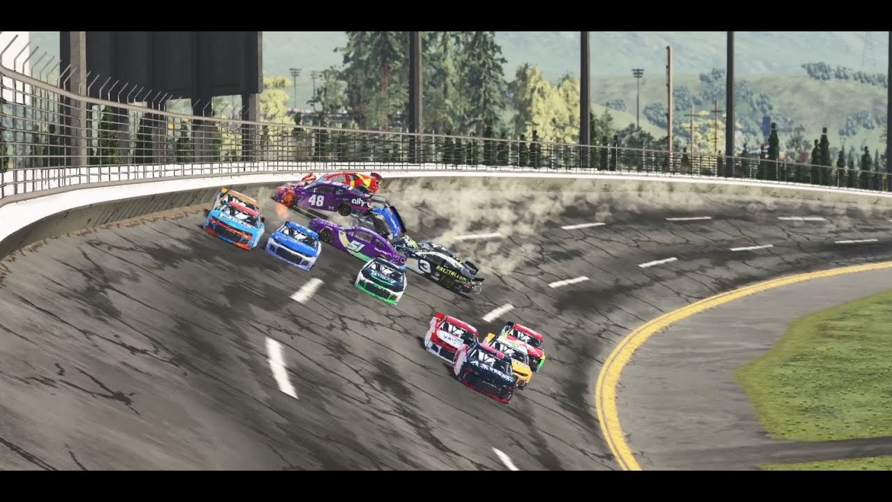 [BeamNG Drive] Big One at Bsports Superspeedway | Nascar Gen 6 (2021 ...