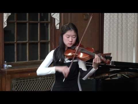 Lya Stern Studio Recital, May 2017, Adeline Yu, Praeludium and Allegro ...