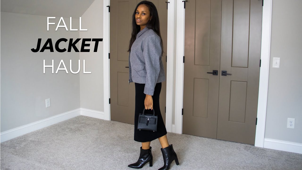 Fall Jacket Haul | Banana Republic - YouTube
