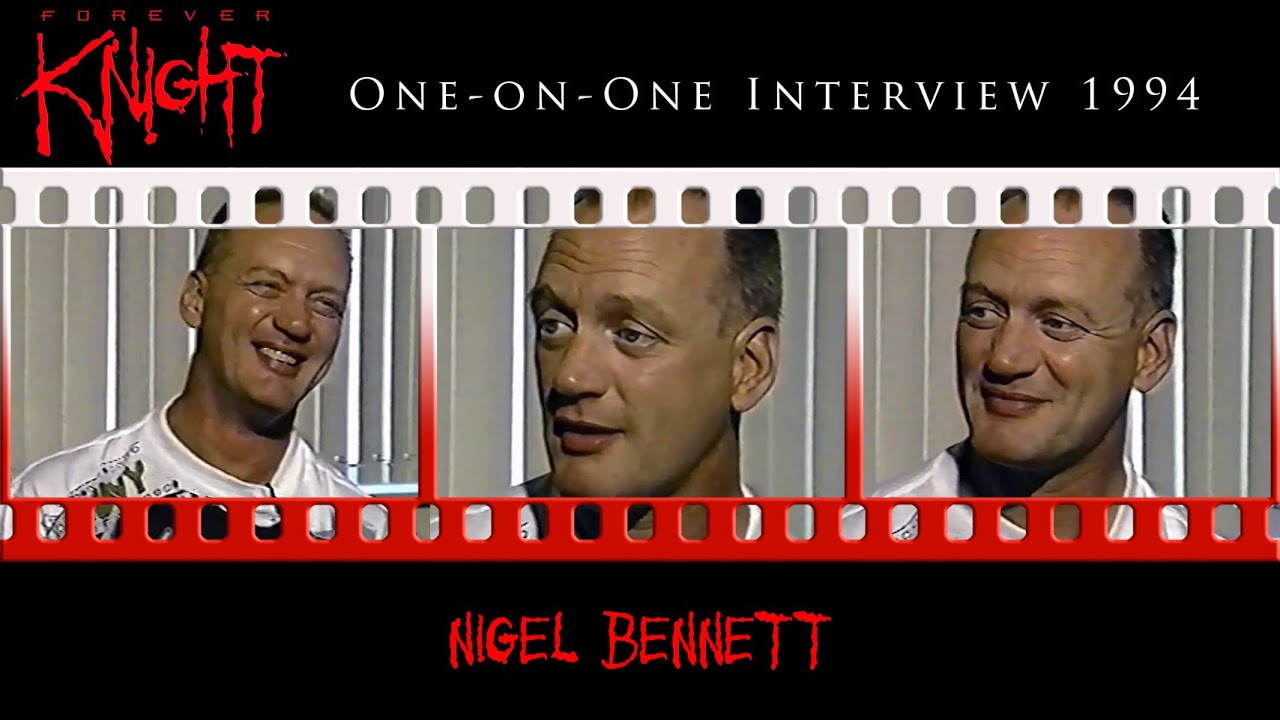 Forever Knight | Nigel Bennett Interview (1994) - YouTube
