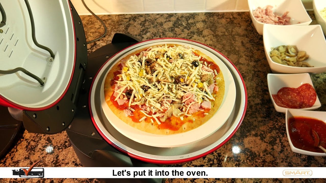 Making some pizzas in the Pizza Oven made by Smart called The Pizza ...