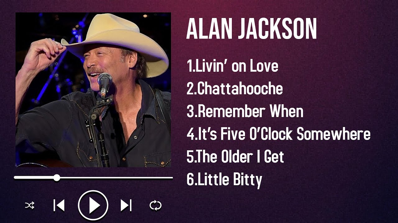 Timeless Songs of Alan Jackson 2025 Edition Every Fan’s Dream Playlist ...