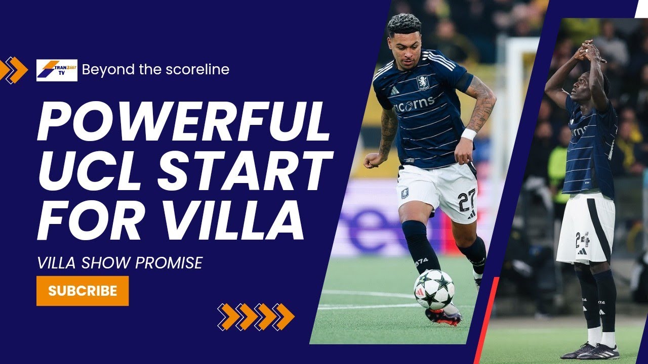 Aston Villa's Historic First Champions League Match! | UCL Debut Highlights & Reaction #ucl ...