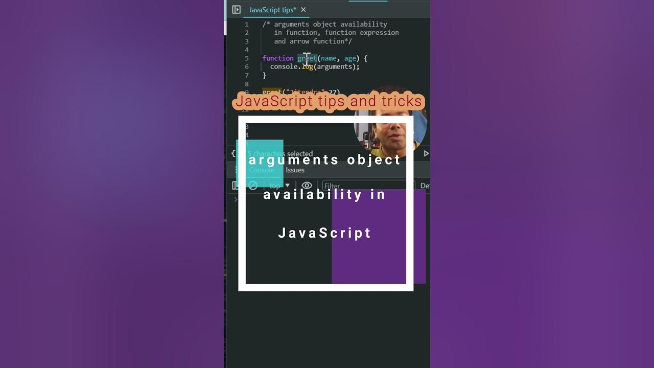 Interview Question Arguments Object Availability In Javascriptinterview Shorts Learning