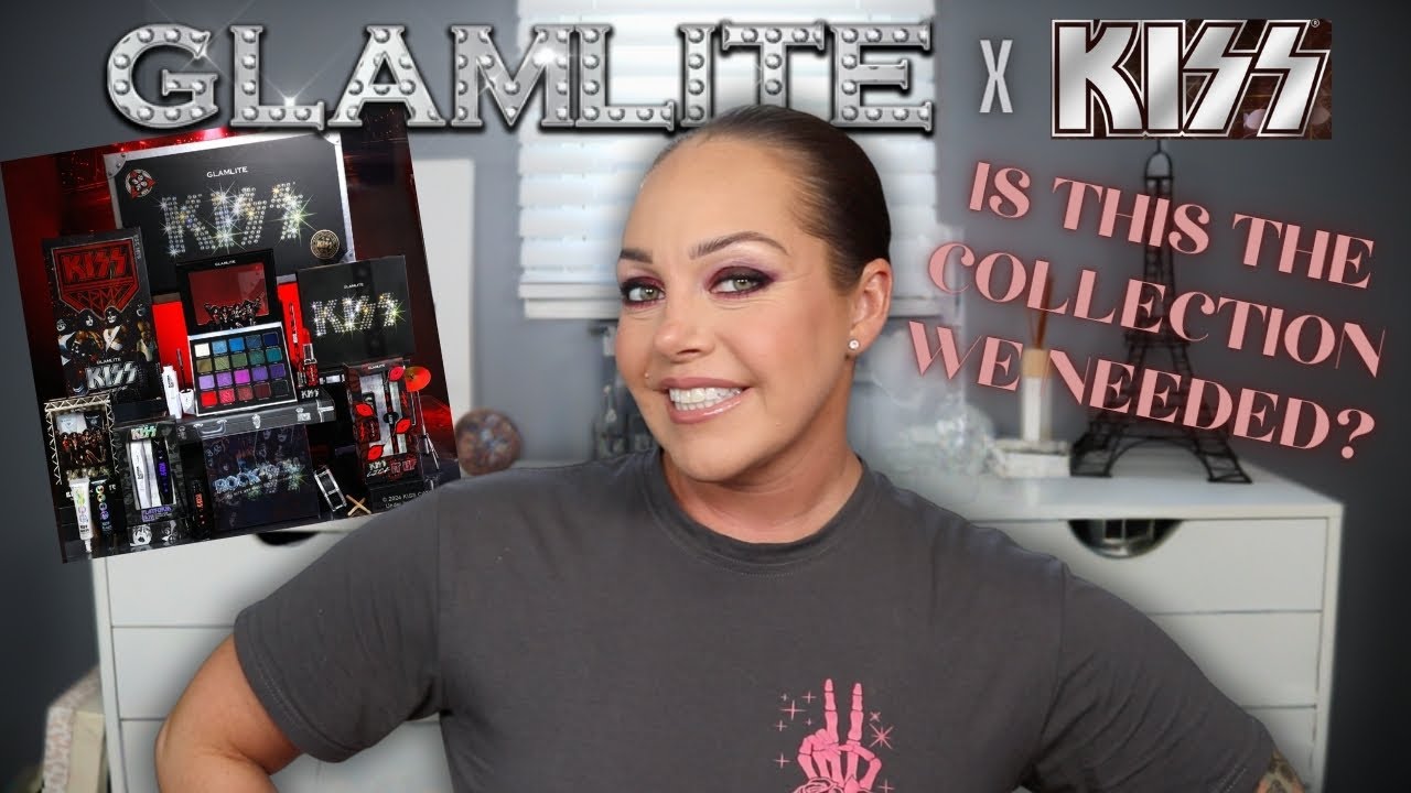 Limited Edition GlamLite x Kiss Collection Review - YouTube
