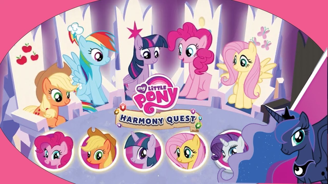 My Little Pony: Harmony Quest - Princess Luna Mission Collect All Books ...