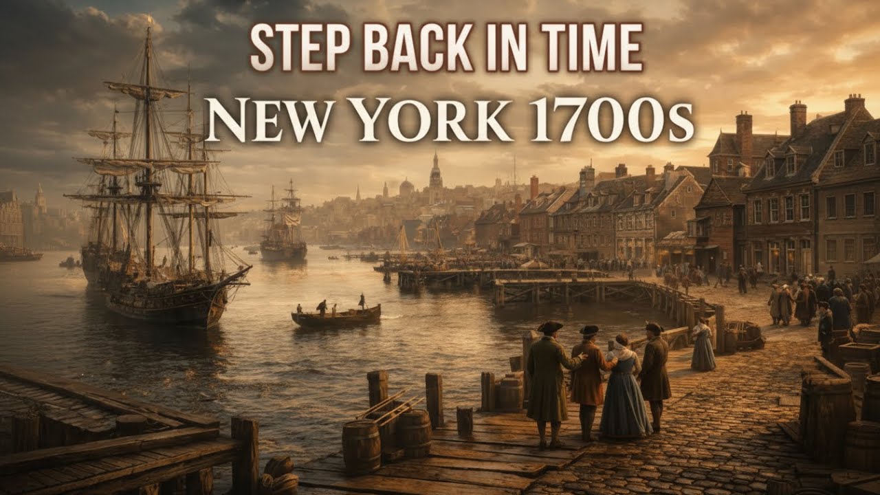 New York City in the 1700s (AI Reconstruction) - YouTube