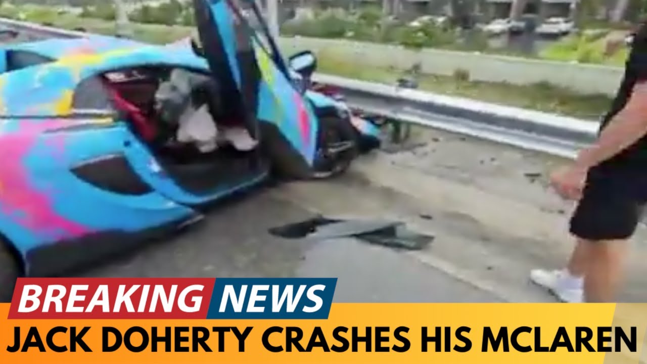 BREAKING NEWS: JACK DOHERTY CAR CRASH WHILE LIVESTREAMING (ALL FOOTAGE ...