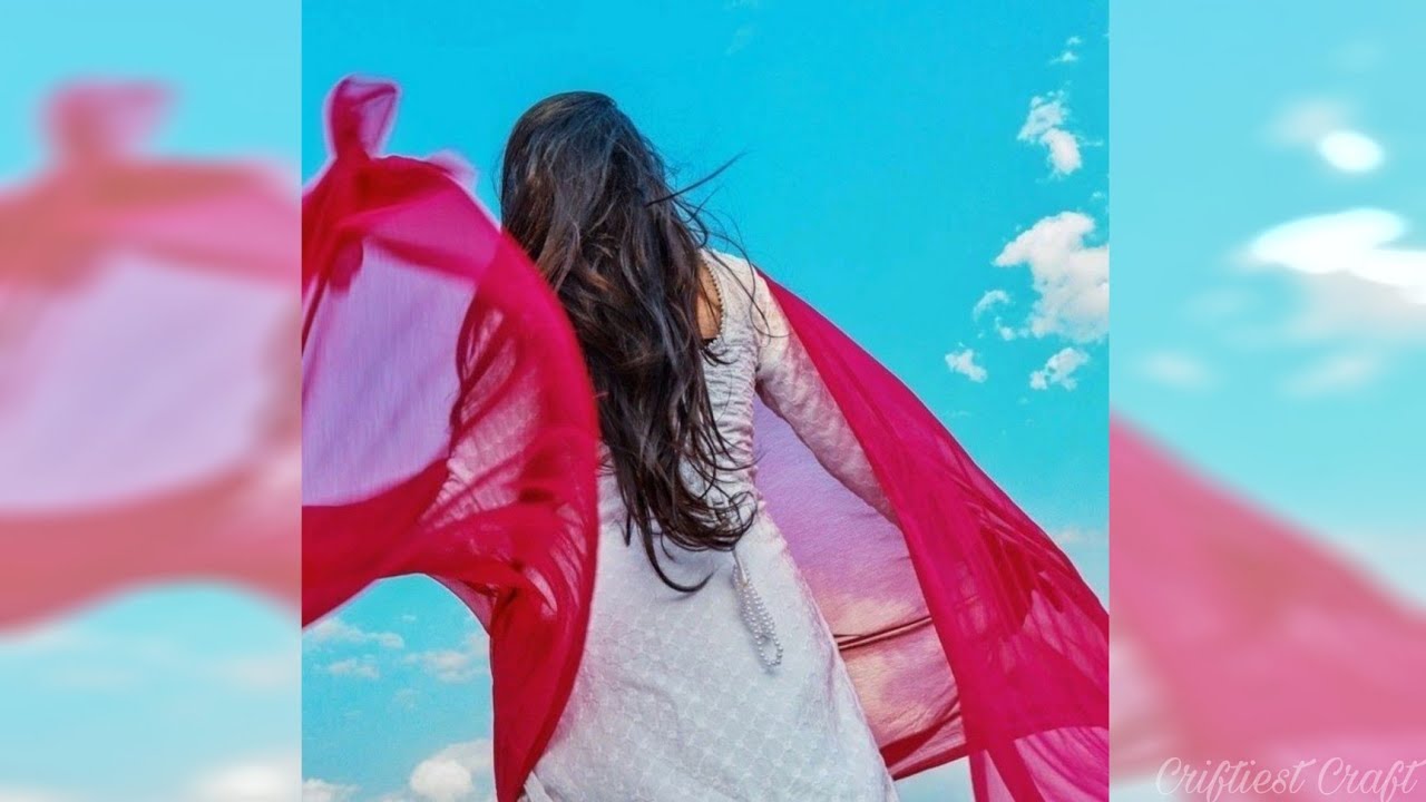sky photo pose for girl | girls hidden face dp | Whatsapp dpz ...