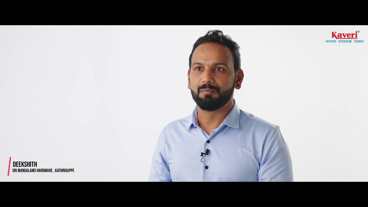 Kaveri Tanks Distrubutor Speak - Mr. Deekshith | #Kaveritanks - YouTube