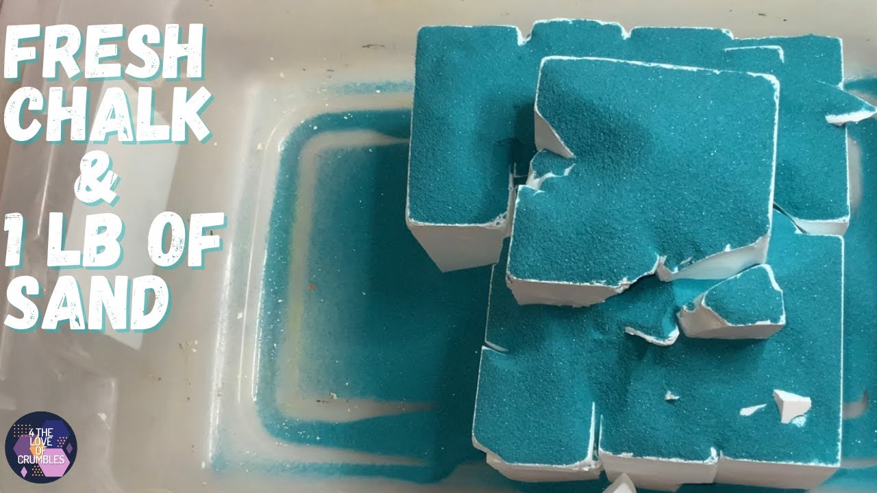Fresh Chalk & 1 LB of Sand 🐳🦋💙| #FreshBlockFriday | CVI - YouTube
