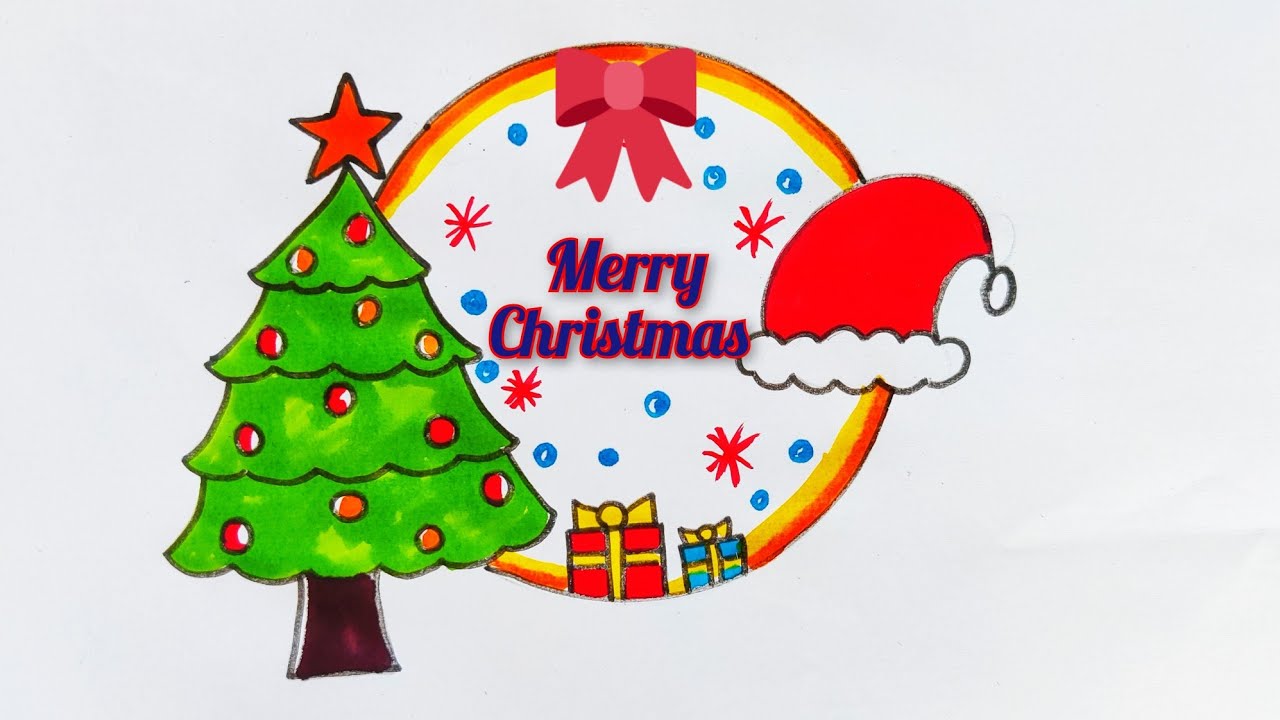 santa clause drawing very easy/merry Christmas drawing/how to draw ...