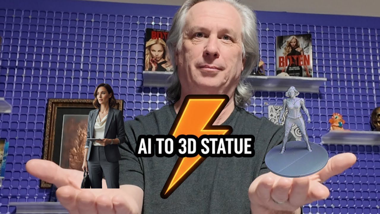 I Turned AI Into Reality - 3D Printed Statue From Scratch (Shocking ...