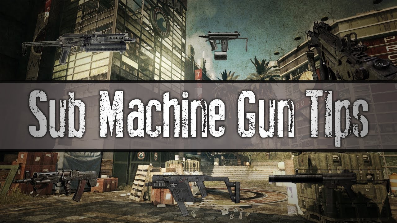 CoD Ghosts: Sub Machine Gun Tips || PS4 Gameplay | - YouTube