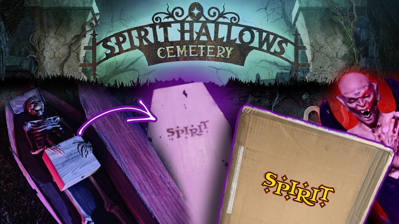 Spirit Halloween 2023 MYSTERY BOX UNBOXING! New Theme and animatronics ...