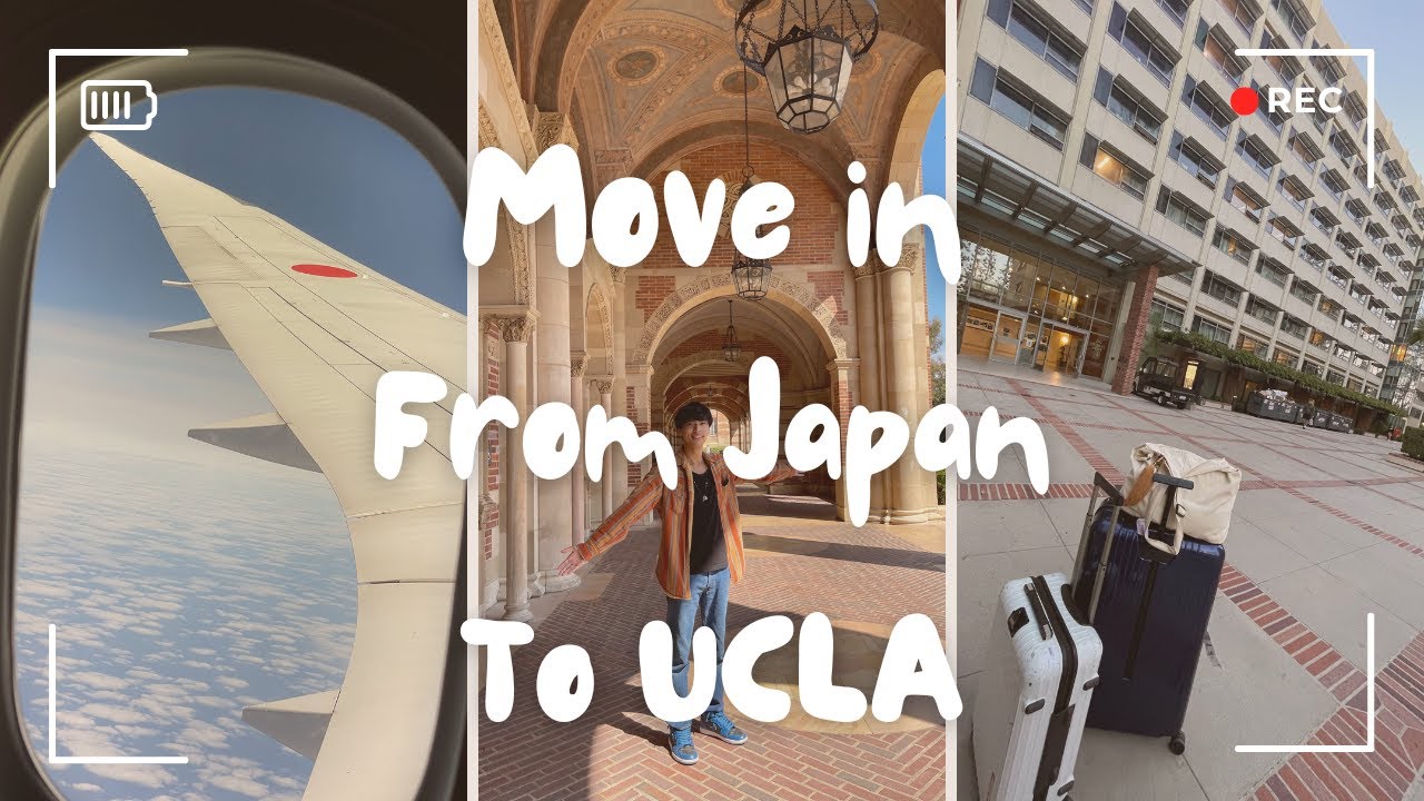 【Room Tour】The day I moved in to Hedrick Summit in UCLA from Japan ...
