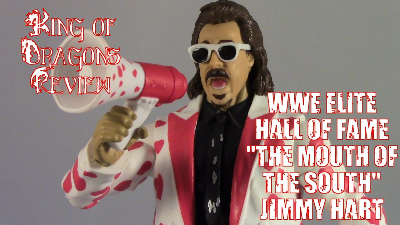 WWE Elite Hall of Fame "The Mouth of the South" Jimmy Hart Review - YouTube