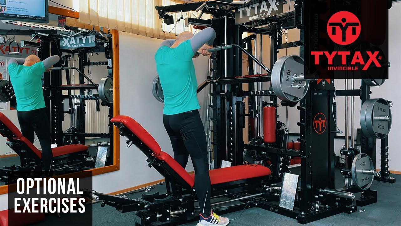 TYTAX® T1-X (Opt. TB) | Standing T-Bar Upright Row - YouTube
