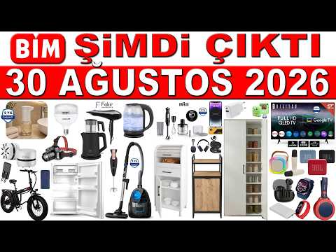 BİM 30 AĞUSTOS 2026 | SEPETLİ DOLAP | BİM MOBİLYA VE ELEKTRİKLİ EV ALETLERİ | BİM TEKNOLOJİ
