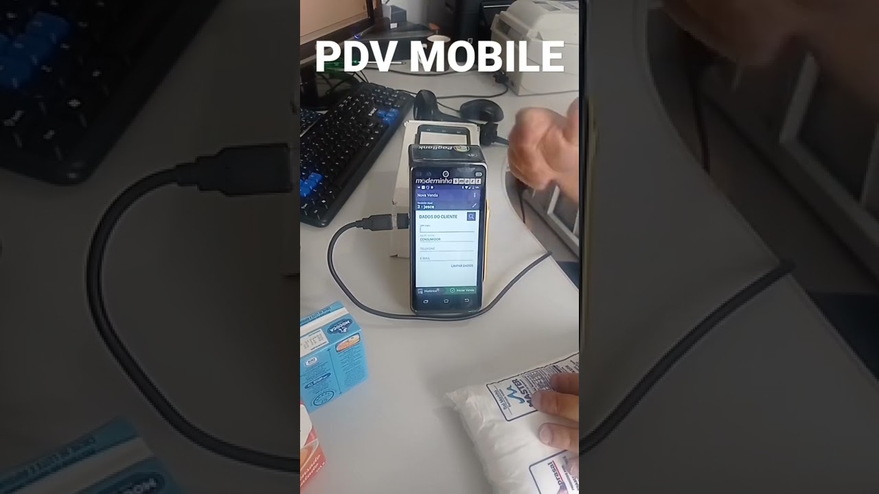 PDV MOBILE - RODANDO DIRETAMENTE NA MODERNINHA SMART, STONE OU REDE ...