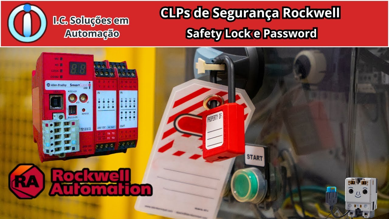 24 CLPs de Segurança Rockwell - Safety Lock e Password - YouTube