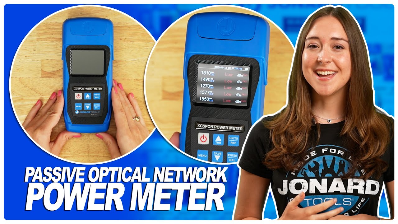 Jonard Tools Passive Optical Network Power Meter (XGS-1577) Product ...