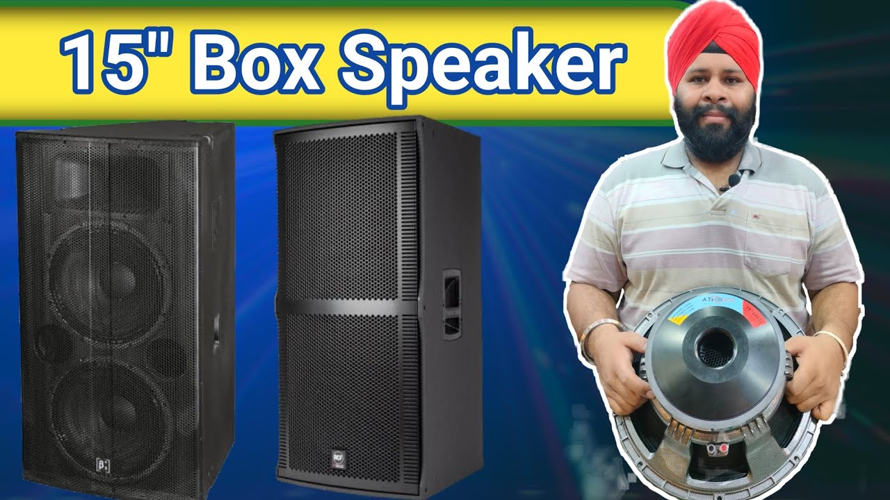 15" Beta Box || JBL Model Box || RCF Model Box || A Plus 400w Speaker ...