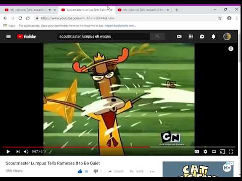 Scoutmaster Lumpus Tells Leonard to Be Quiet - YouTube