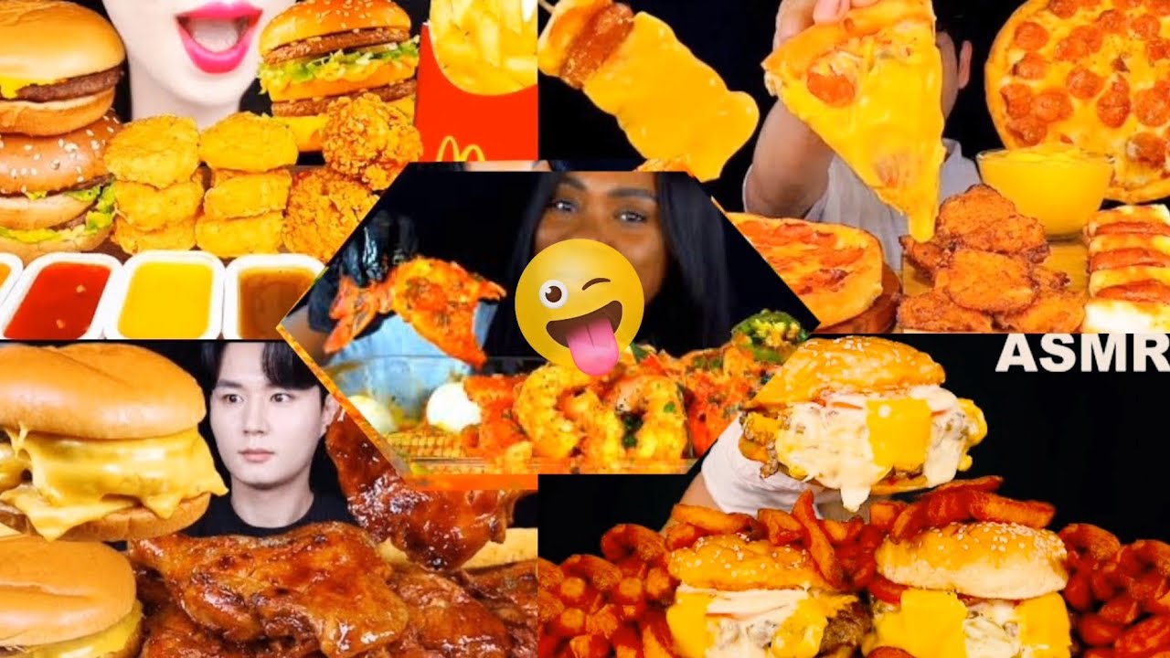 *Mukbanger_Asmr*DELICIOUS FOOD COMPILATION |Viral FAST Food EATING SHOW ...