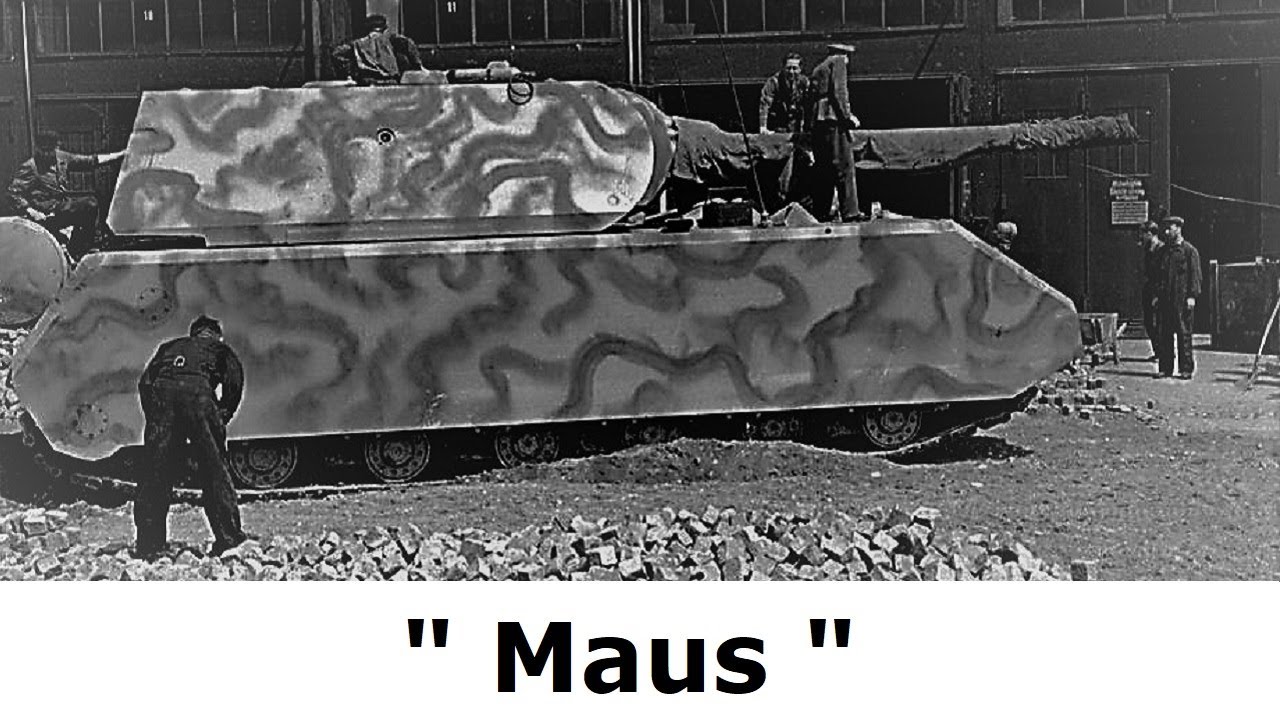 Der Koloss : Panzerkampfwagen VIII "Maus" - YouTube