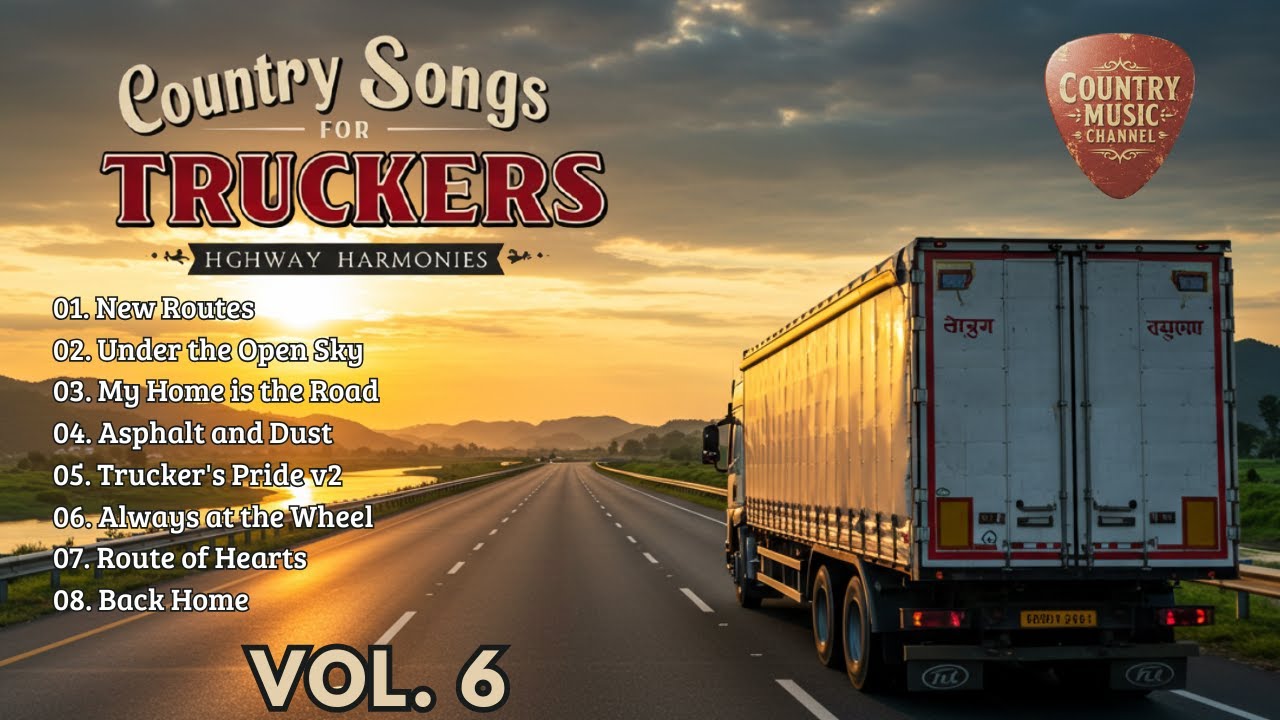 Trucker Songs 2025, Best Country Road Trip Music for Long Hauls 🚛 - YouTube