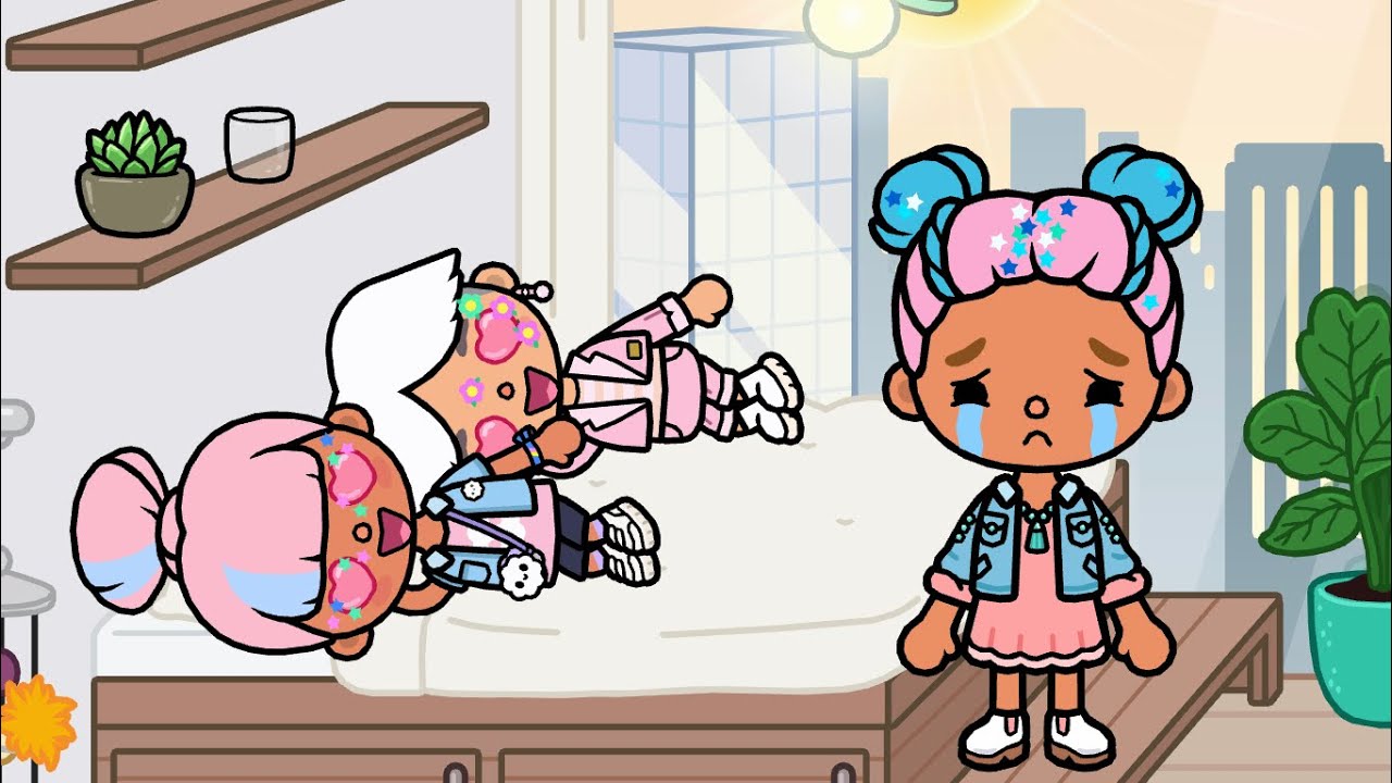 😭was small and not beautiful grew up and became a beautiful model Toca ...
