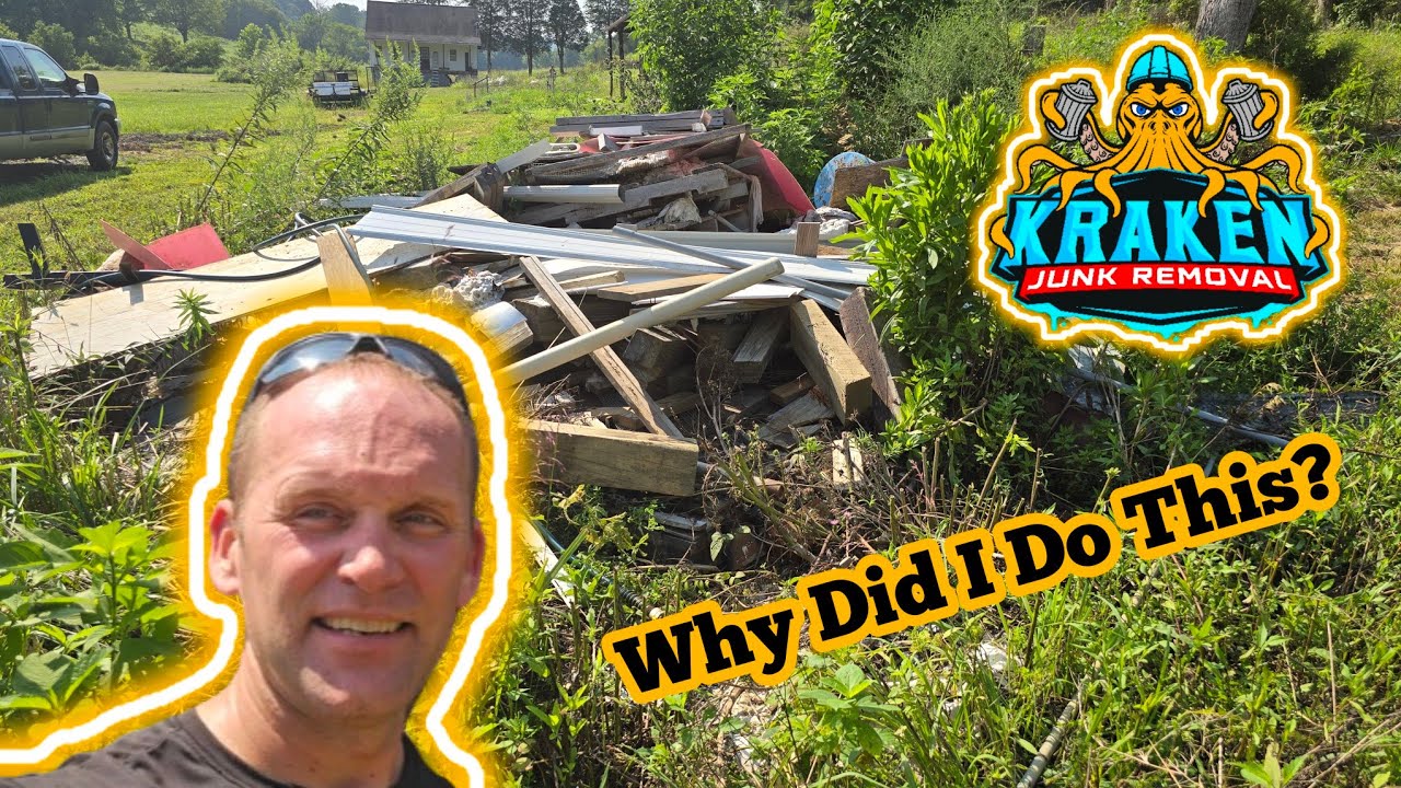 BIG Junk Removal Job In Rogersville, TN | Construction Debris Cleanup ...