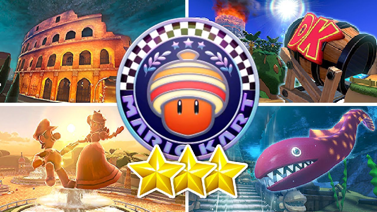 Mario Kart 8 Deluxe Booster Course Pass - Acorn Cup (DLC Wave 6) - YouTube