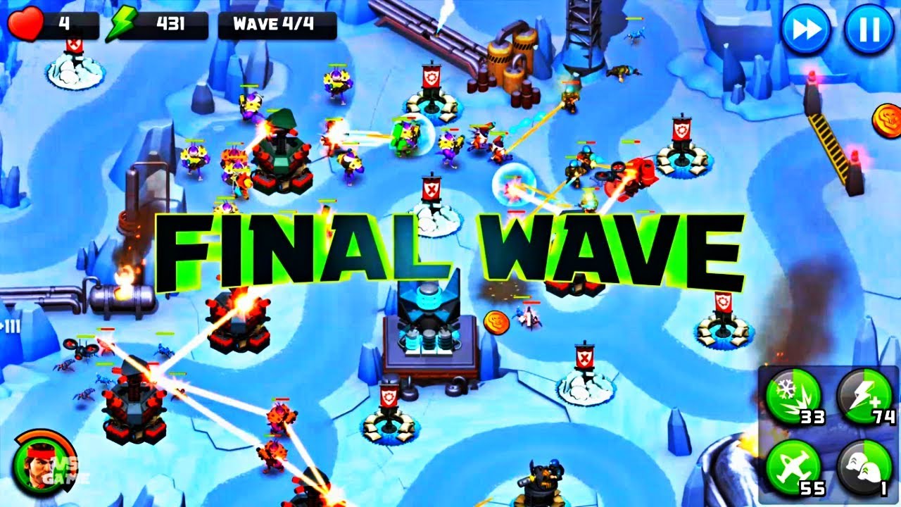 Phantom Strike Insane Difficulty | Alien Creeps Tower Defense Android ...