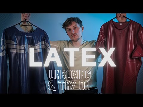New Latex Unboxing & Try On - YouTube